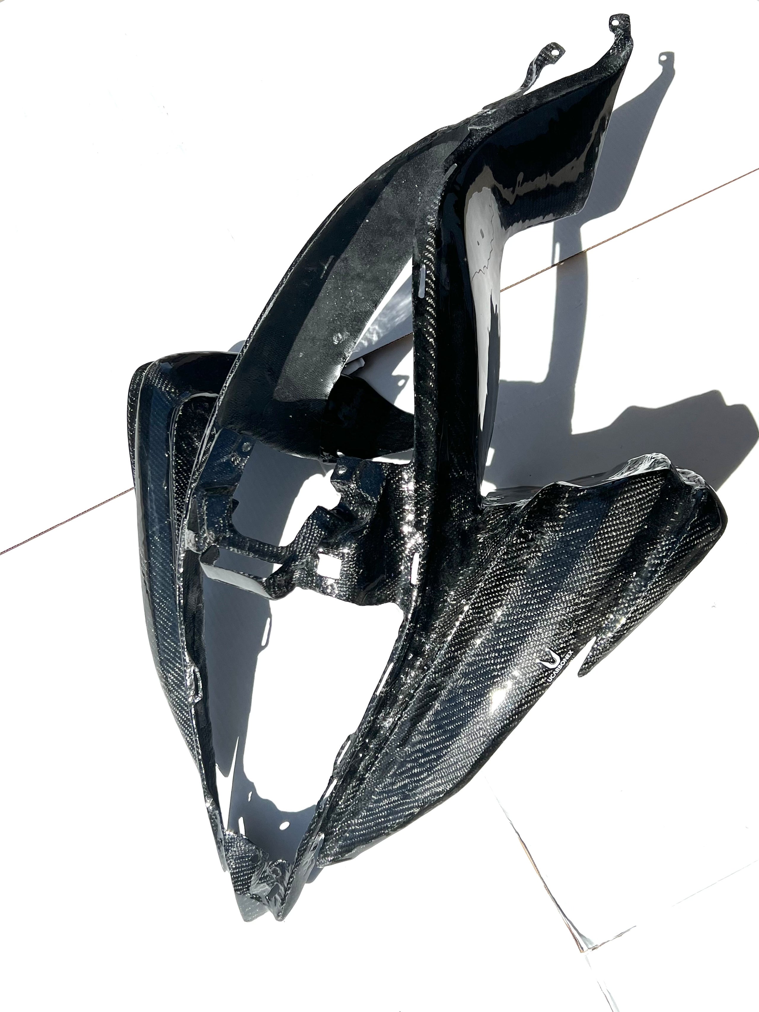 Ucarbonex Yamaha Raptor 700R 2006-2025 Front Fender - Carbon Fiber ...